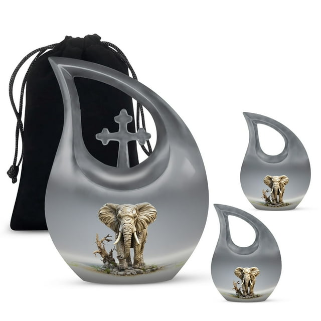 Elephant Urns - Small Urns For Human Ashes Keepsake - Urns For Human ...