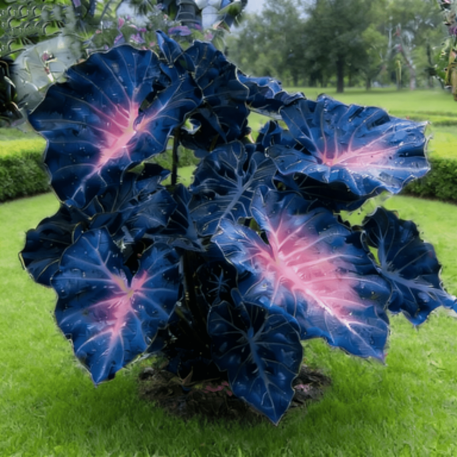 Elephant ear-Bulbs-for Planting Style Garden Stake for Outdoor ...