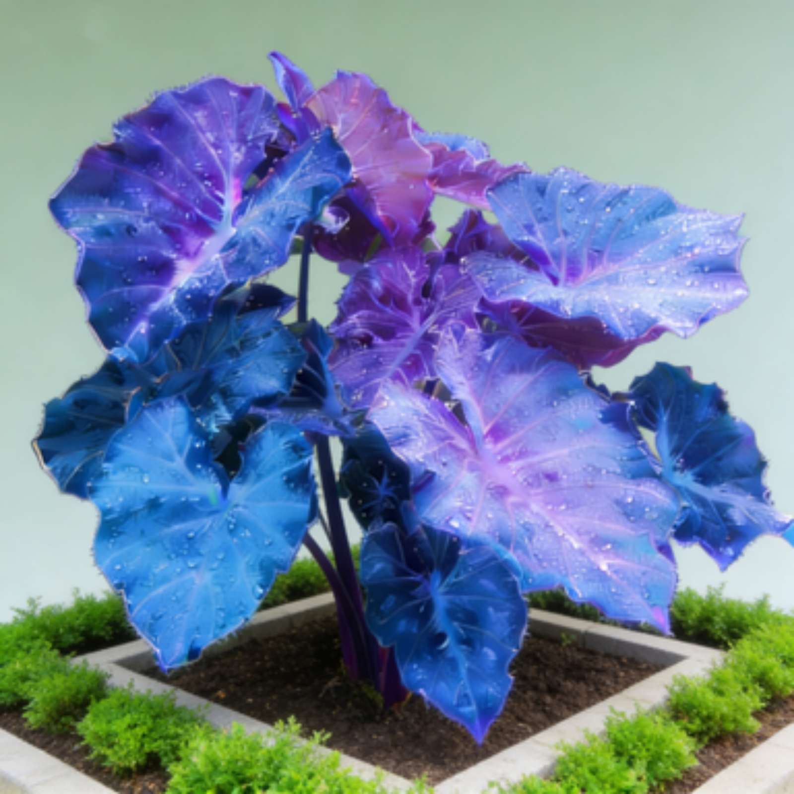 Elephant ear-Bulbs-for Planting Style Garden Stake for Outdoor ...