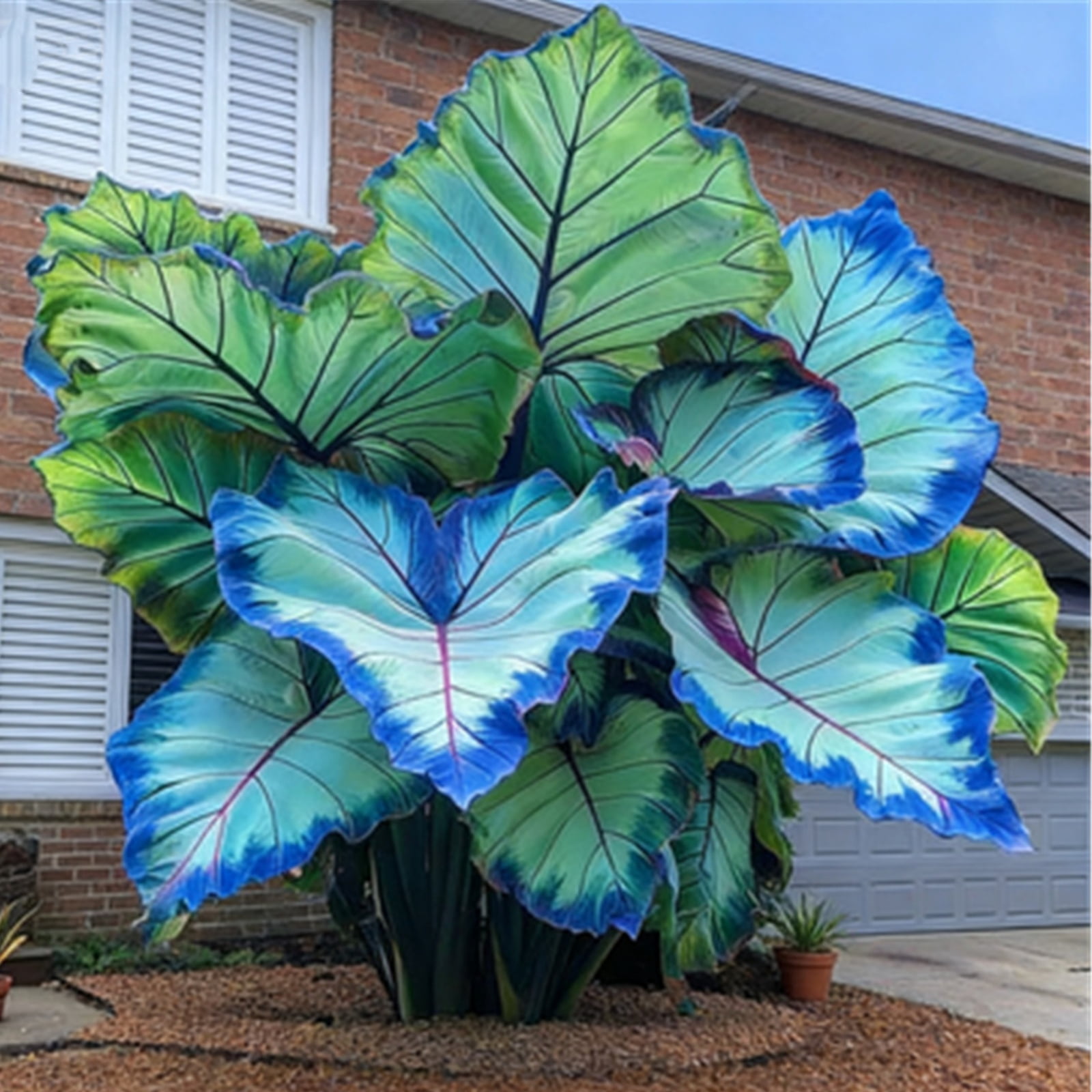Elephant ear-Bulbs-for-Spring Planting Style Garden Stake for Outdoor ...