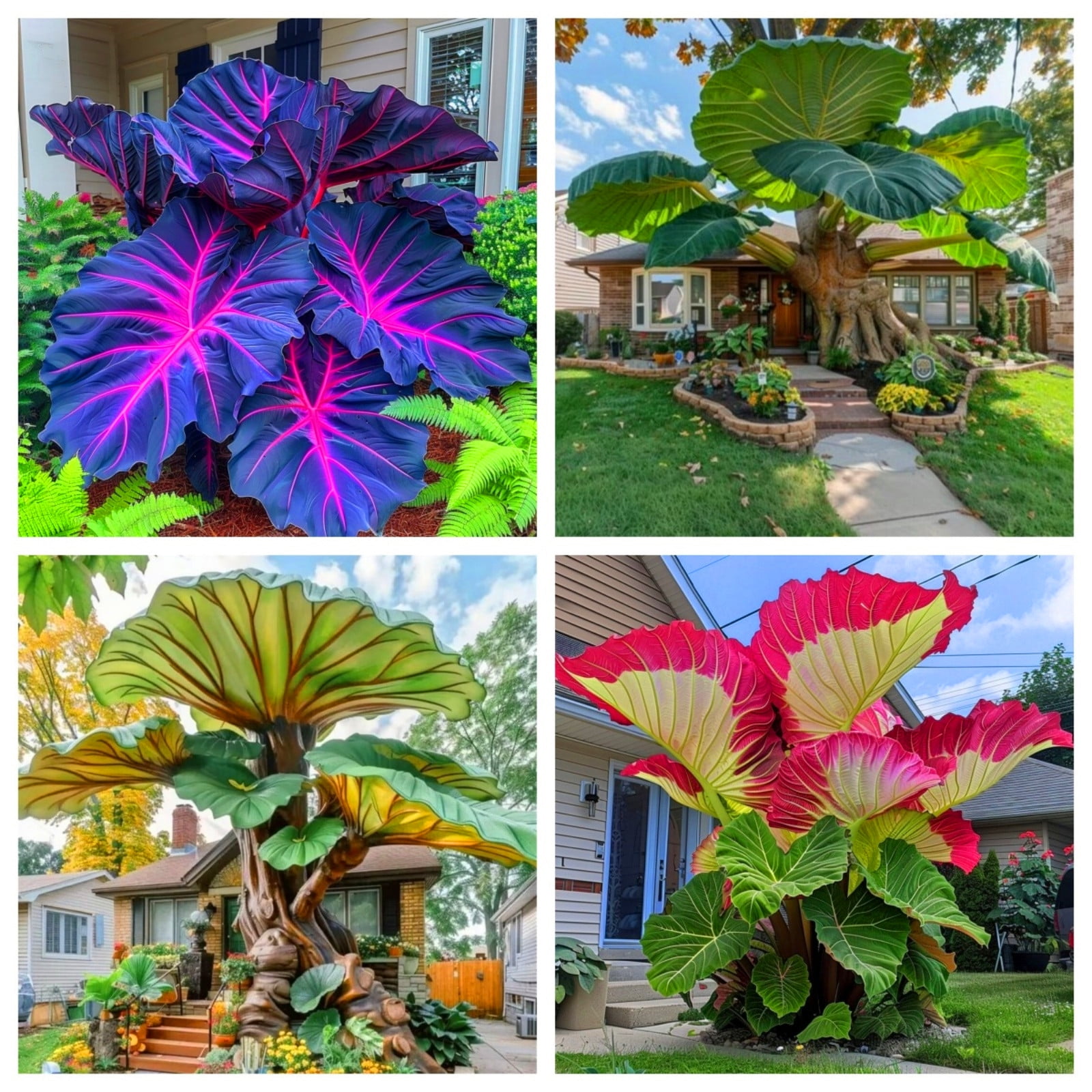 Elephant ear. Plant pots, indoor and outdoor ornamental plants ...