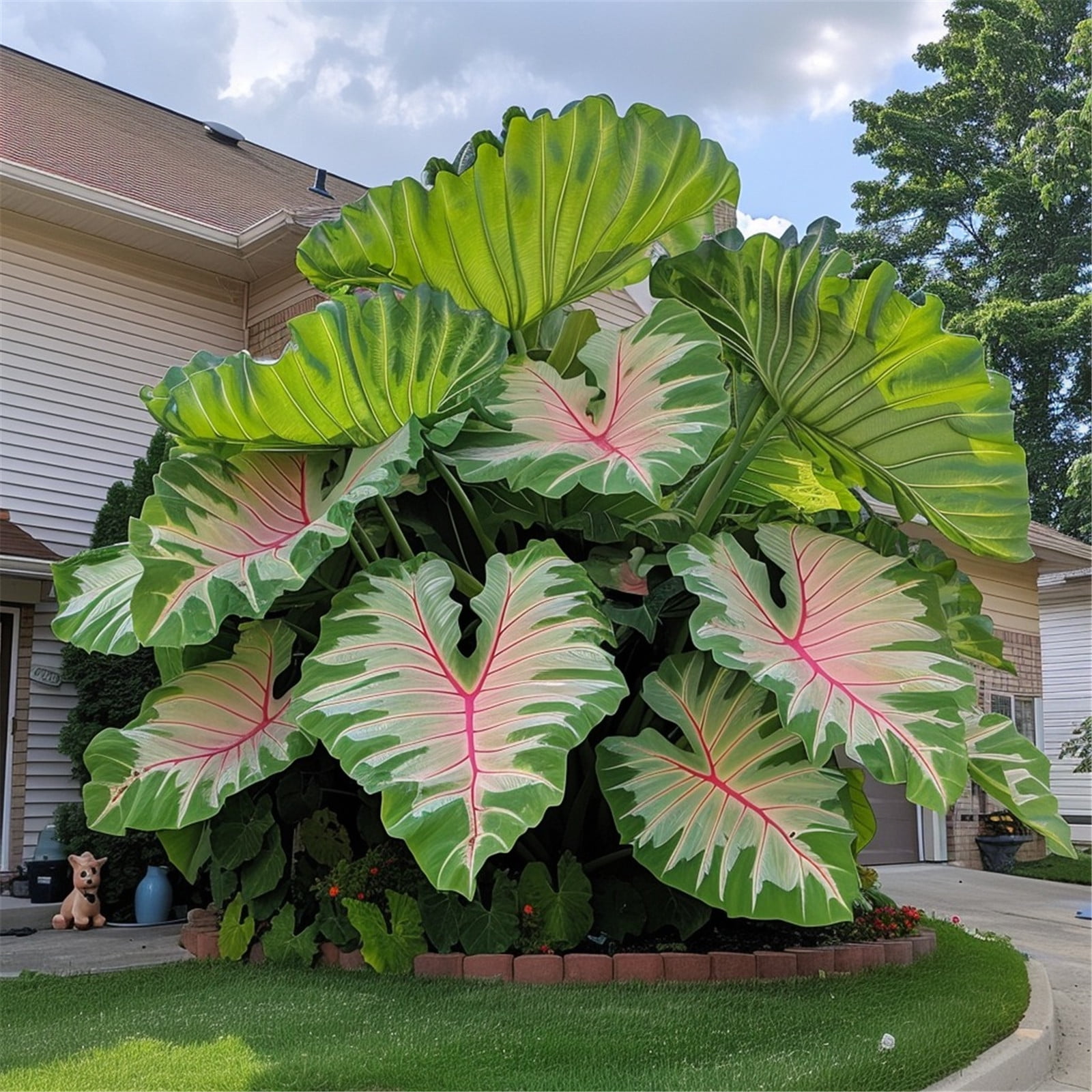 Elephant ear on sale Indoor Outdoor Beautiful Easy to Grow Large Leaf ...
