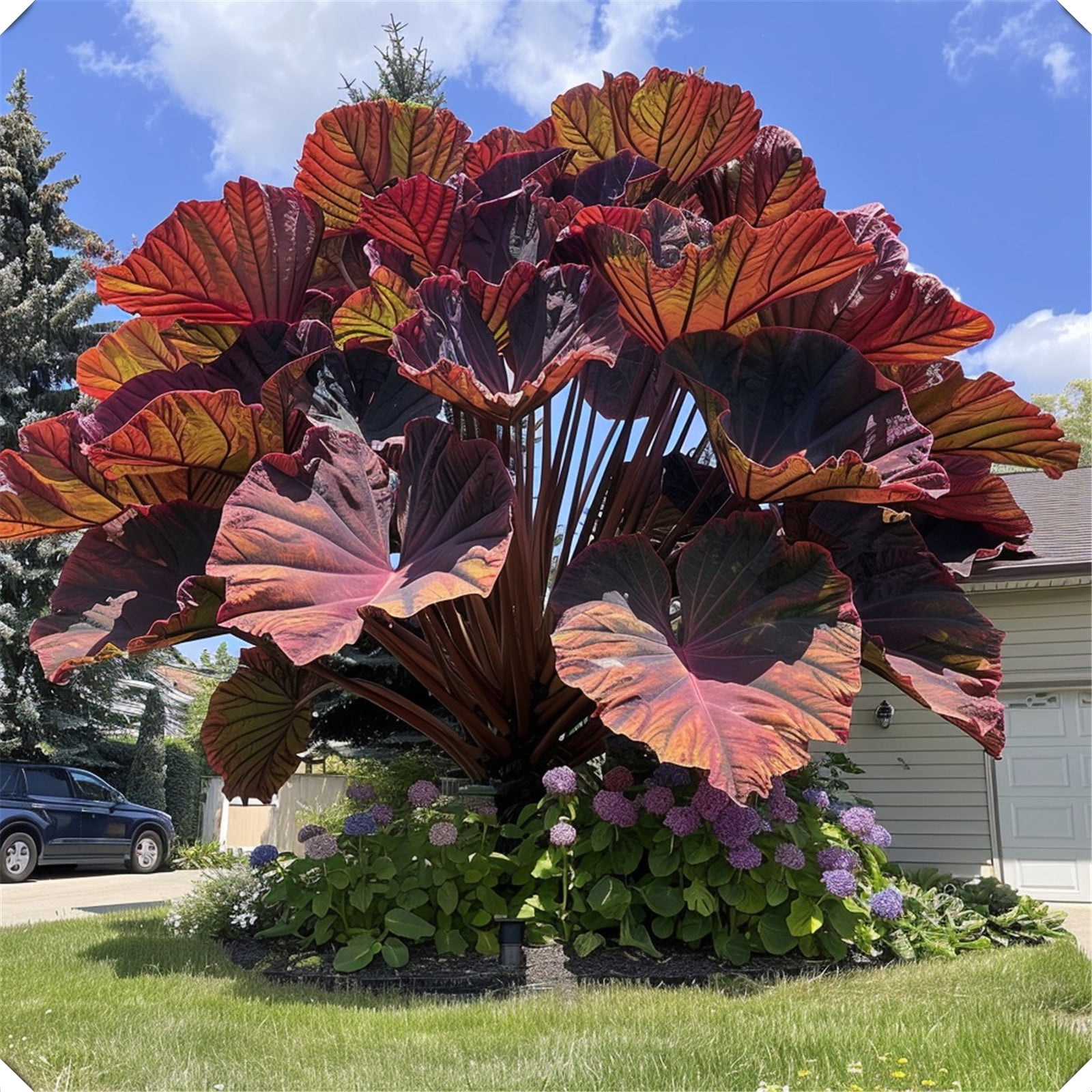 Elephant ears Bulbs/Professional Planting, Corners Garden/ Simple to ...