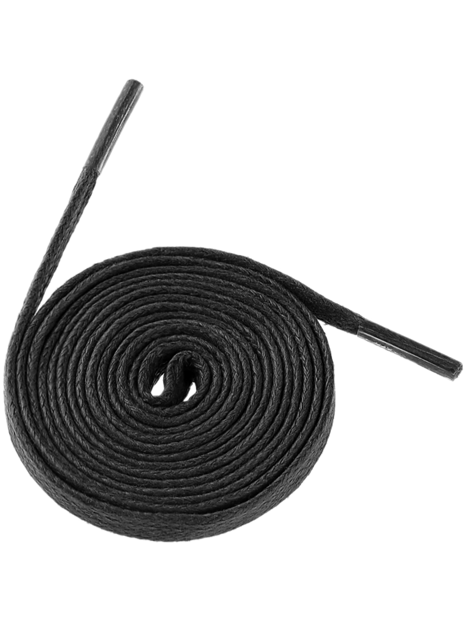 INSPIRE CHIC Unisex Waxed Cotton Athletic Shoelaces Flat Shoe Laces for ...