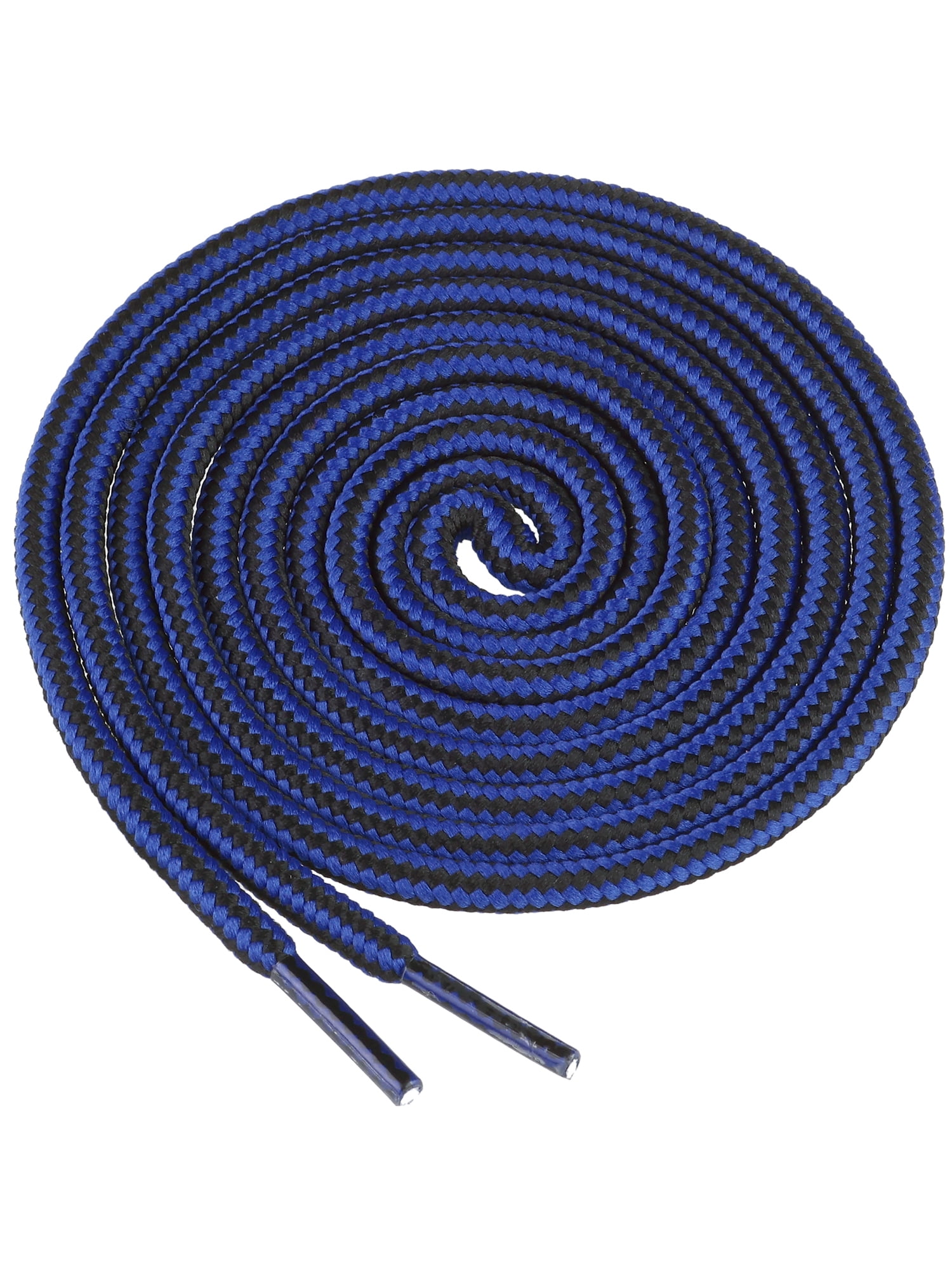 INSPIRE CHIC 1 Pair Round Rope Dual Colored Striped Shoelace Shoe ...