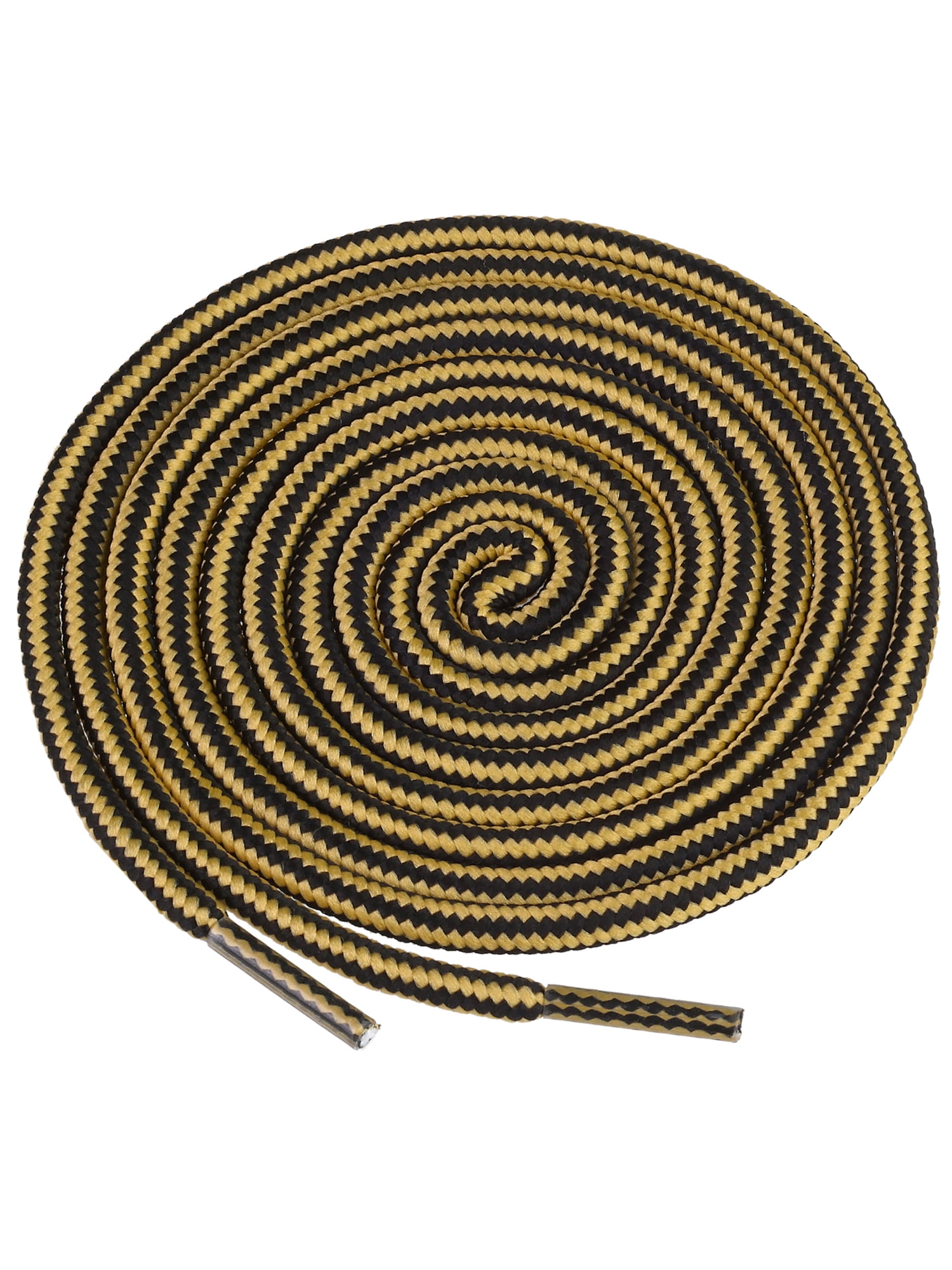 INSPIRE CHIC 1 Pair Round Rope Dual Colored Striped Shoelace Shoe ...