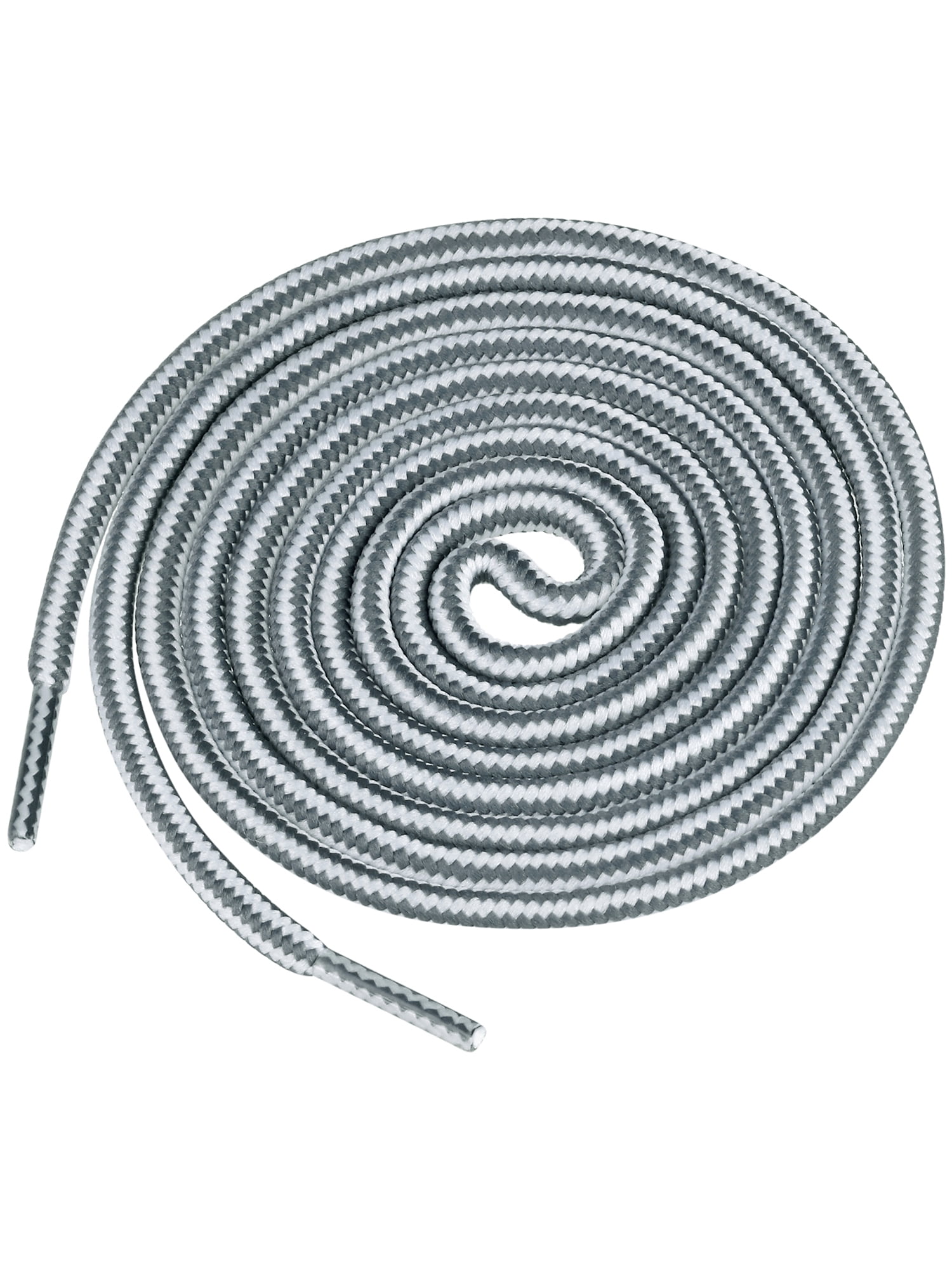 INSPIRE CHIC 1 Pair Round Rope Dual Colored Striped Shoelace Shoe ...