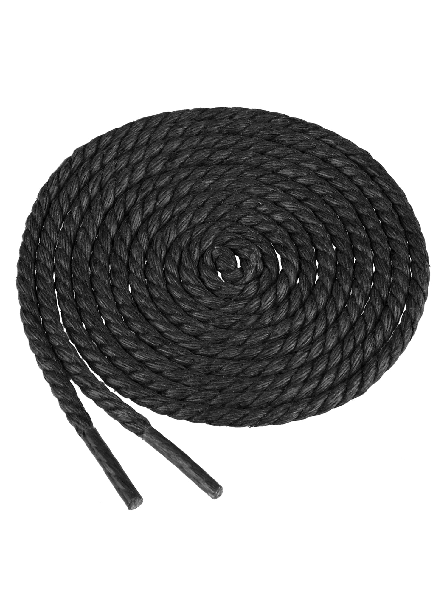 INSPIRE CHIC 1 Pair Waxed Round Braided Shoe Laces Waterproof Shoelaces ...