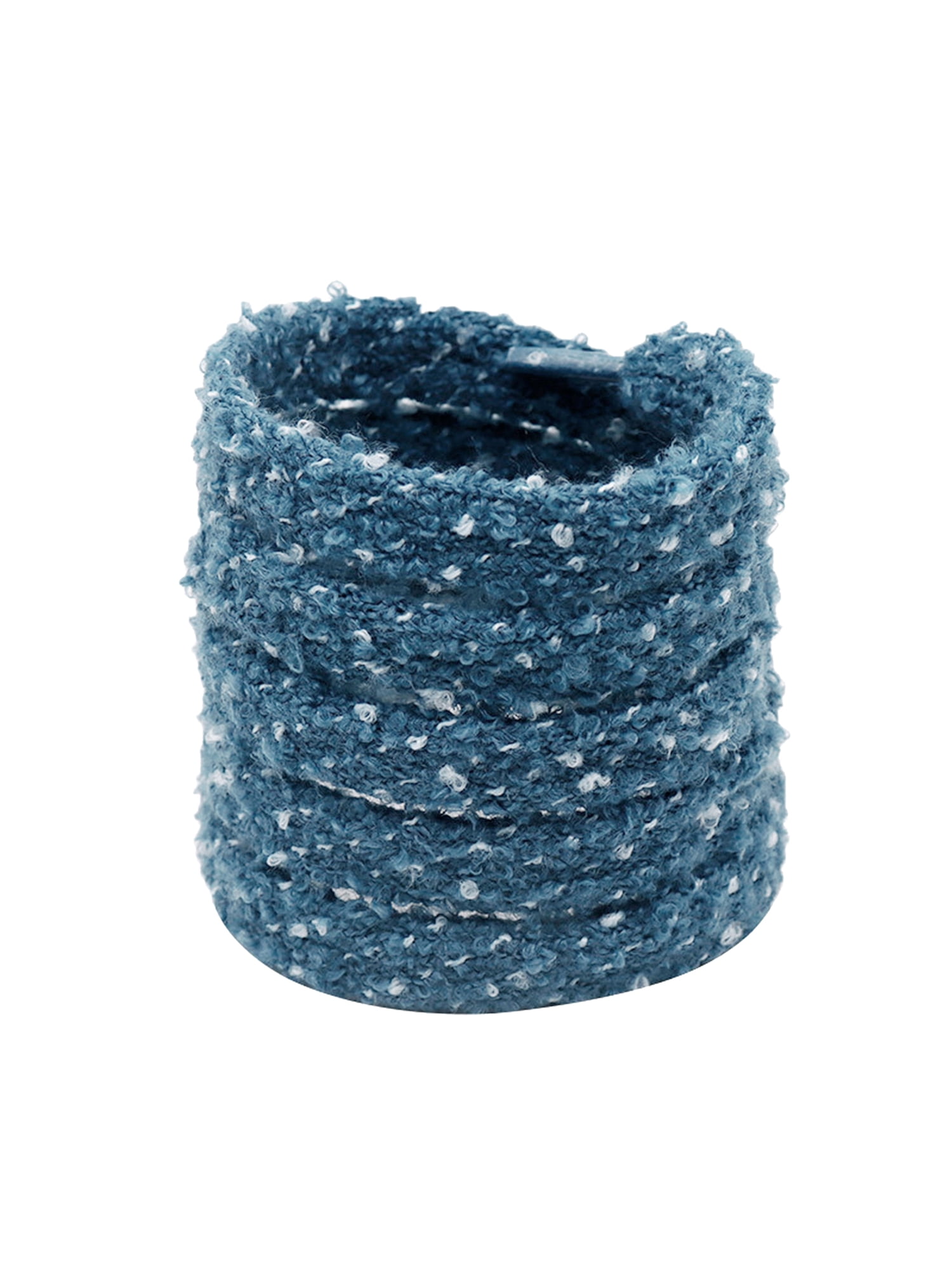 INSPIRE CHIC 2 Pairs Flat Fuzzy Shoe Laces for Sneakers, 0.61'' Fluffy ...