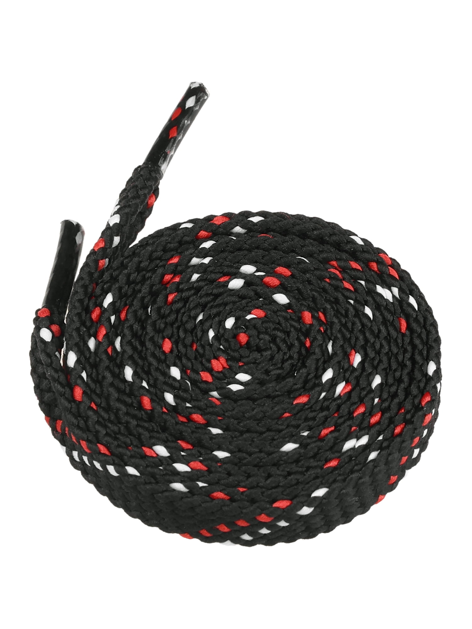 Elerevyo 2 Pairs Shoe Laces Polka Dots Flat Shoelaces Double Color ...