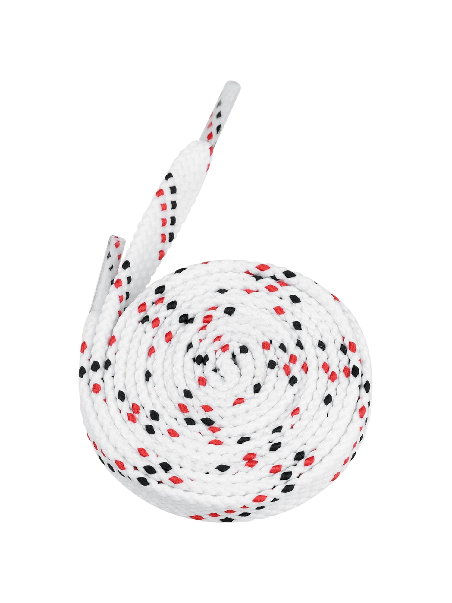 INSPIRE CHIC 2 Pairs Shoe Laces Polka Dots Flat Shoelaces Double Color ...