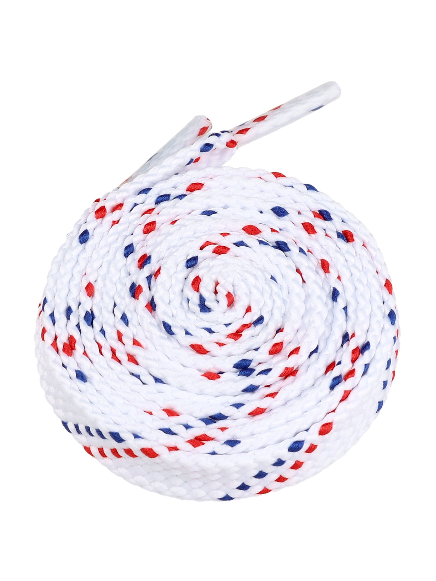 INSPIRE CHIC 2 Pairs Shoe Laces Polka Dots Flat Shoelaces Double Color ...