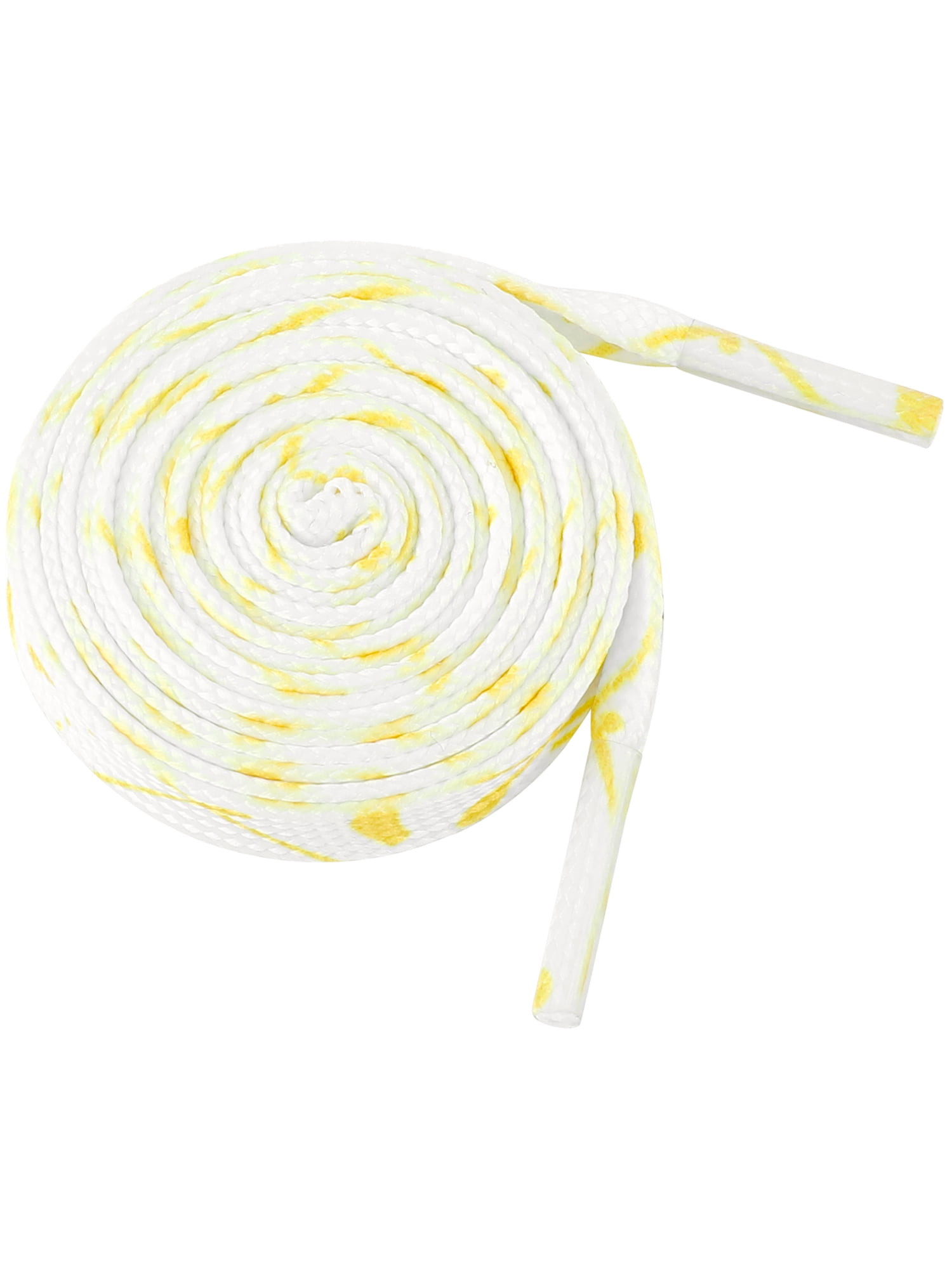 Colored Printed Flat Shoelaces Splashing Ink Shoe Laces for Sneakers 2 ...