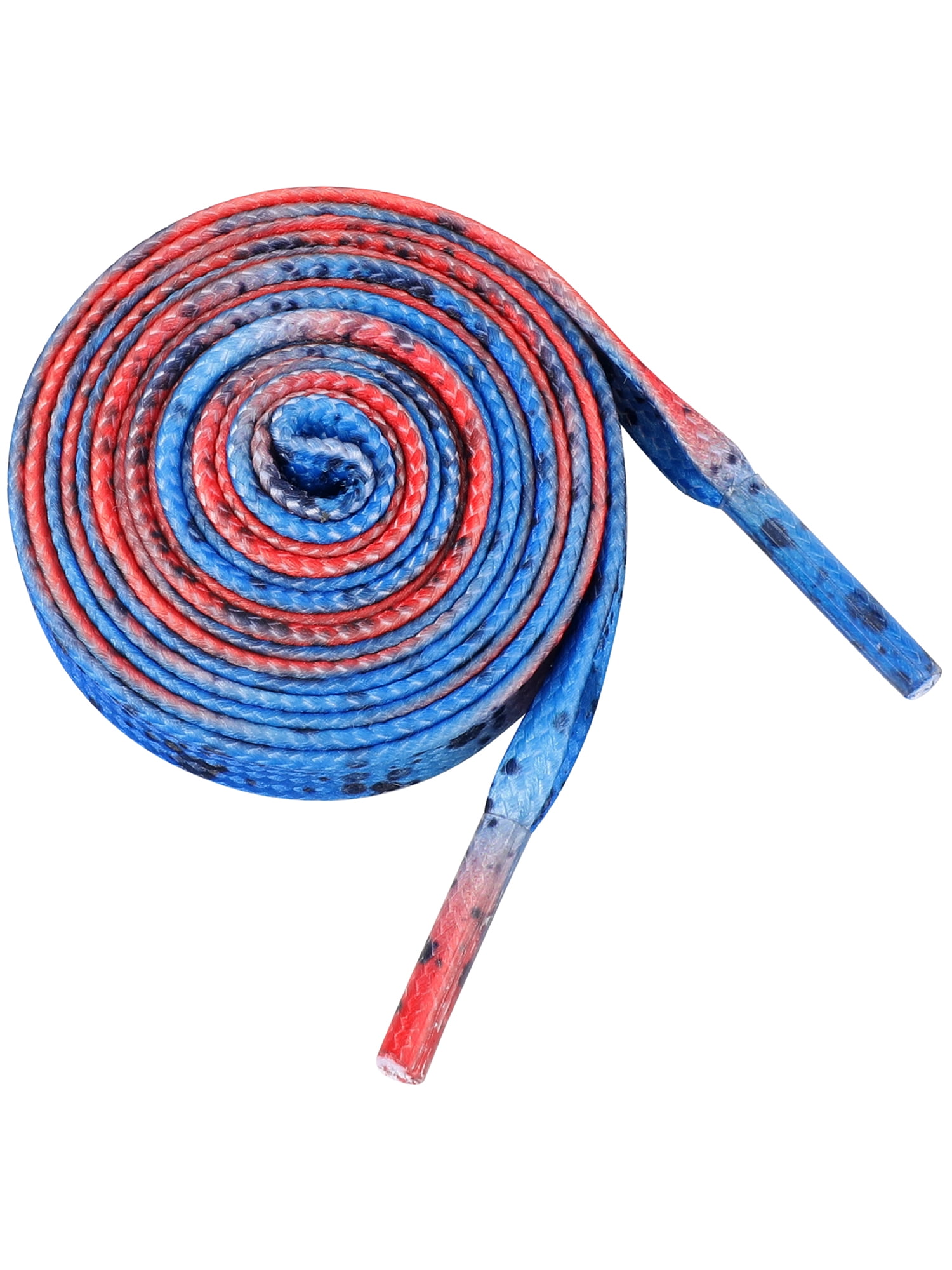 Colored Printed Flat Shoelaces Splashing Ink Shoe Laces for Sneakers 2 ...