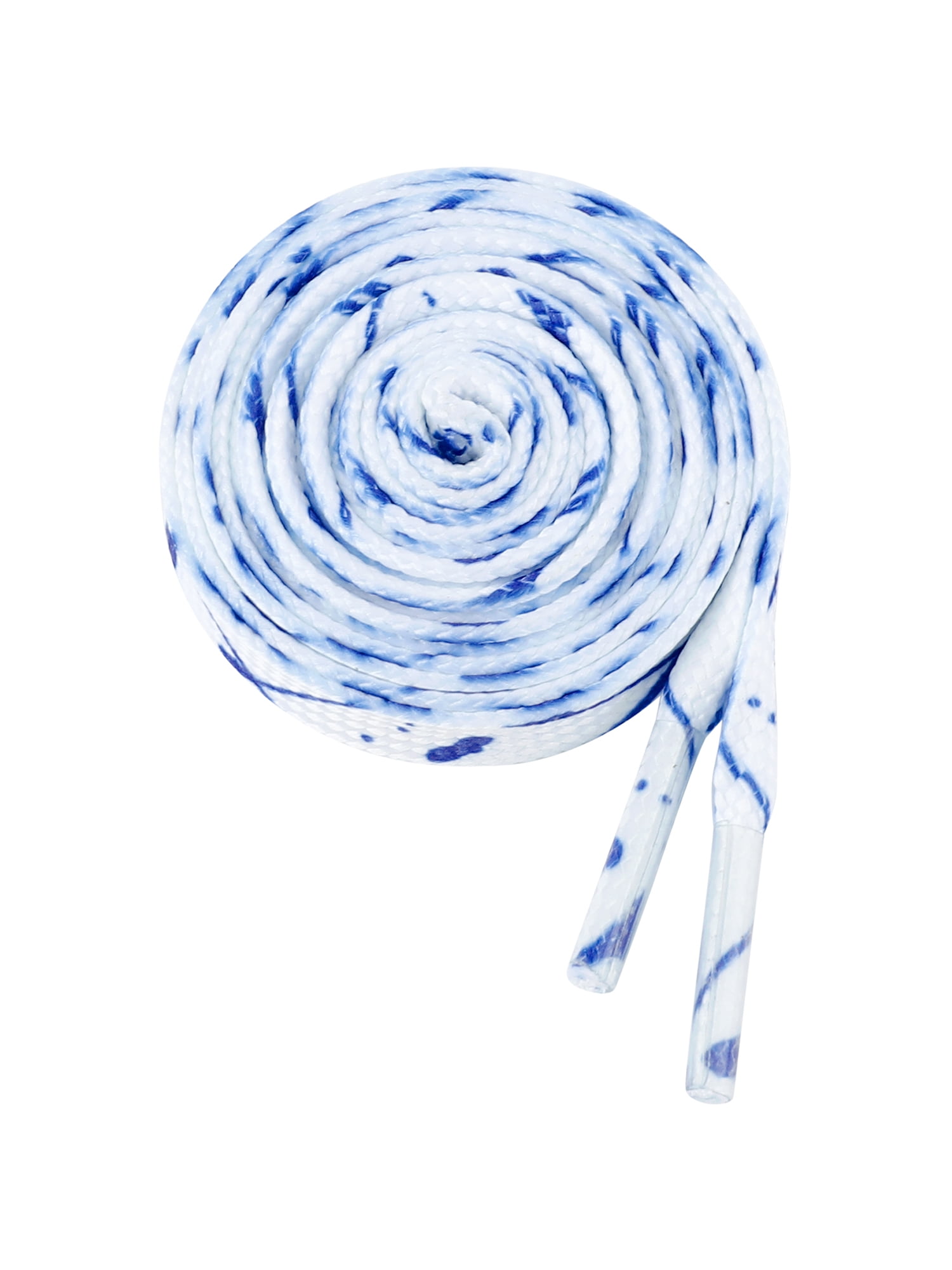 Colored Printed Flat Shoelaces Splashing Ink Shoe Laces for Sneakers 2 ...