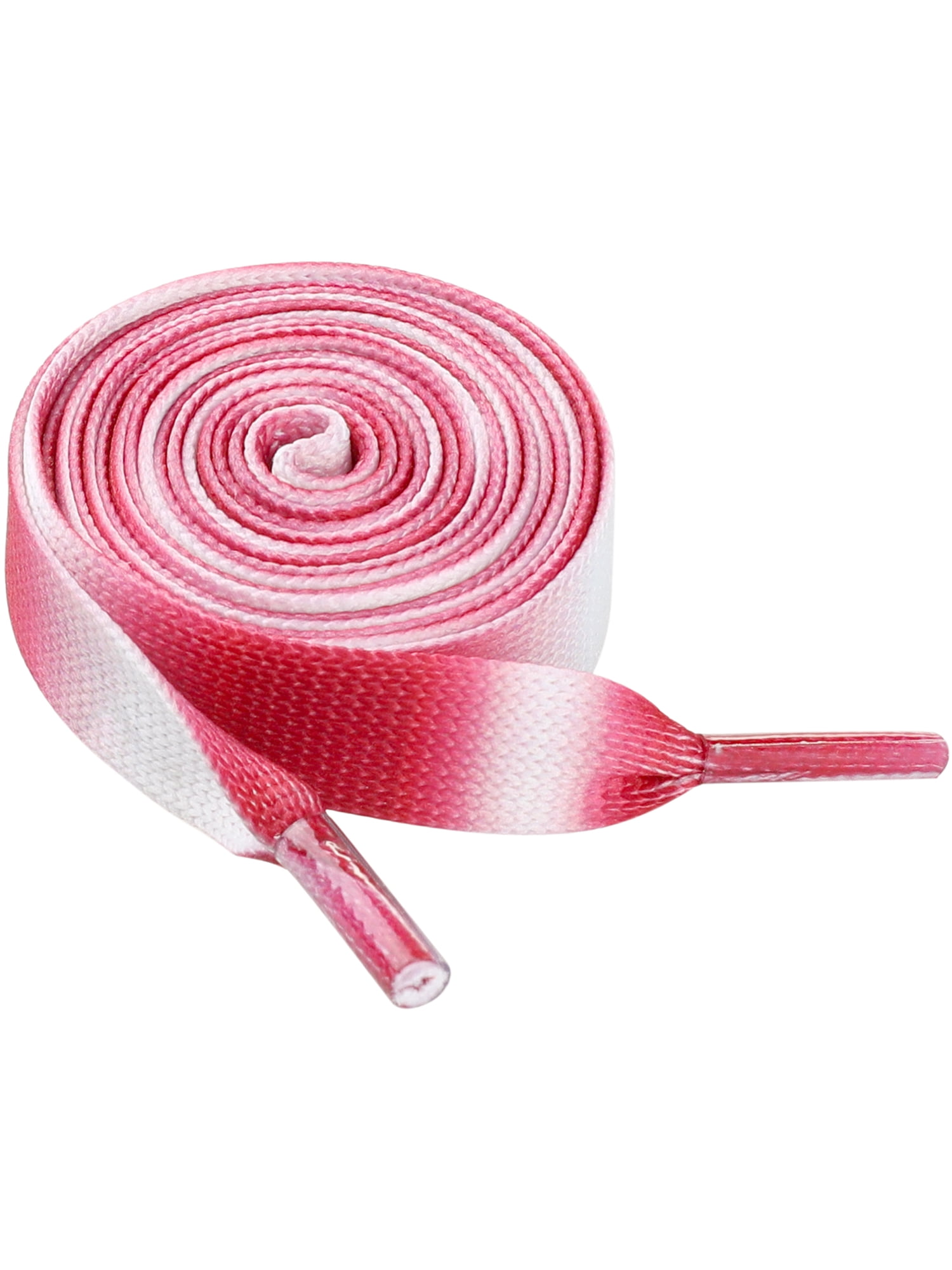 INSPIRE CHIC Flat Wide Colorful Shoelaces Rainbow Gradient Shoe Laces ...