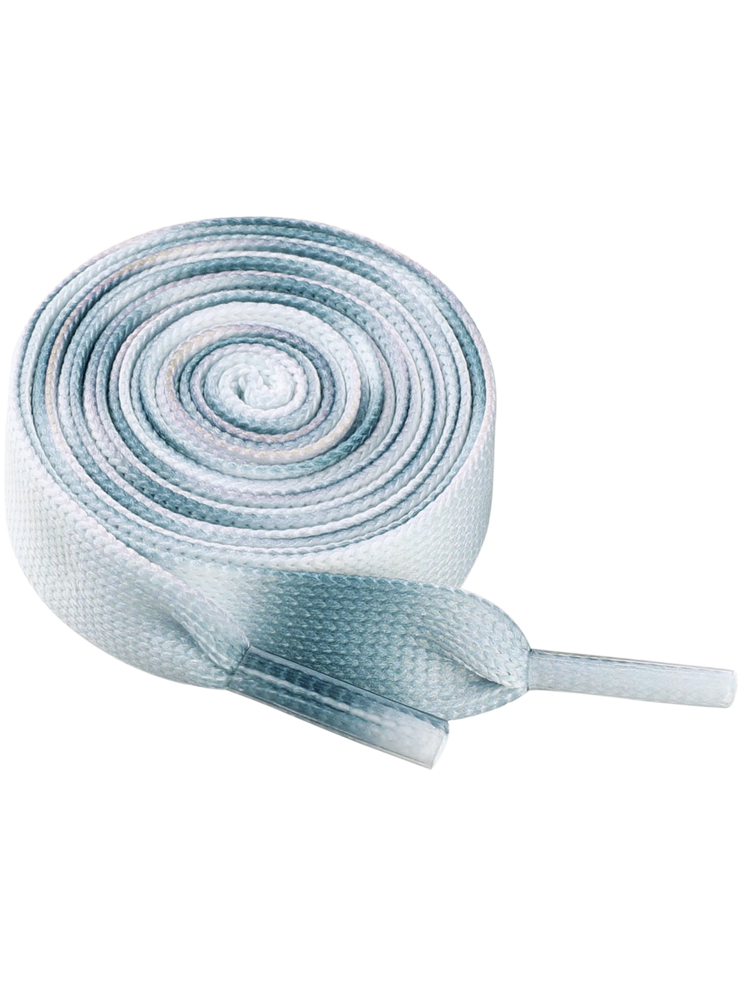 INSPIRE CHIC Flat Wide Colorful Shoelaces Rainbow Gradient Shoe Laces ...