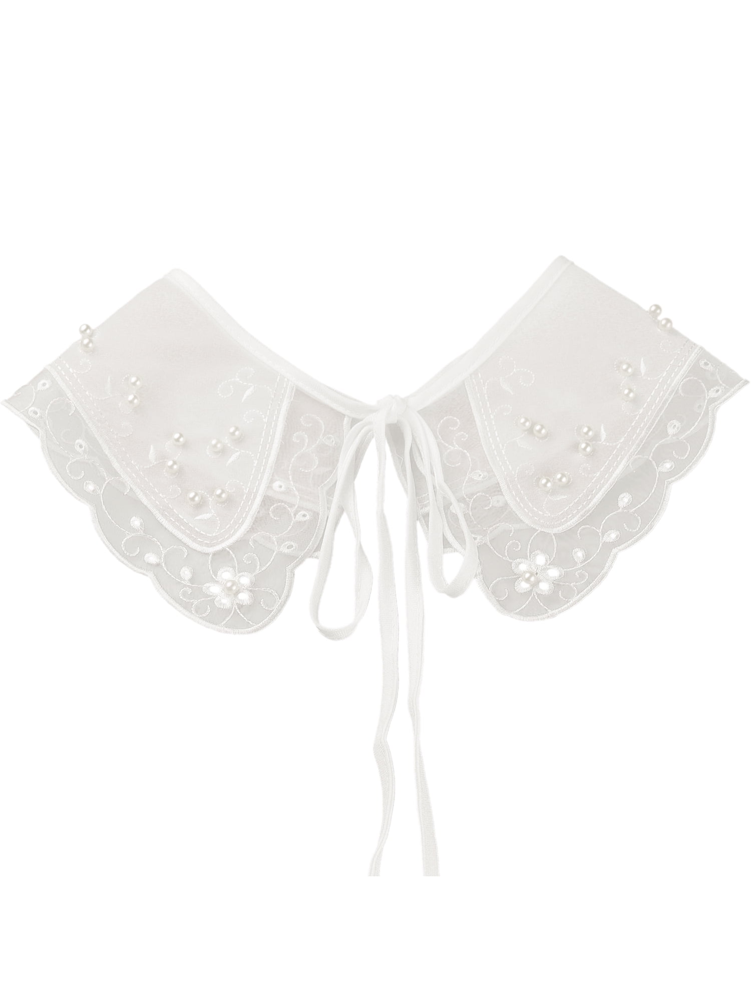 INSPIRE CHIC Detachable Fake Collar, Rhinestone Little Shawl Mini Cape ...