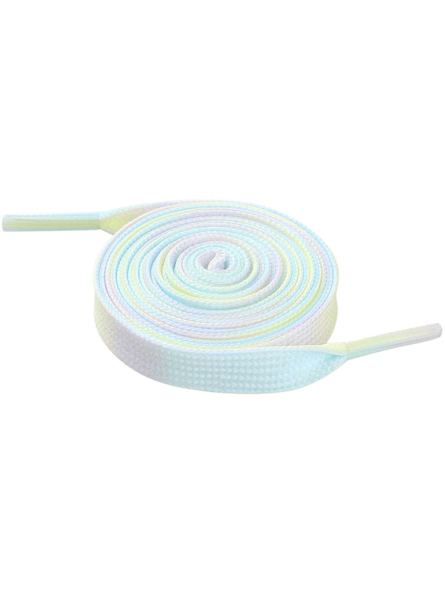 INSPIRE CHIC Flat Gradient Colored Shoelaces Tie Dye Design Sneakers ...