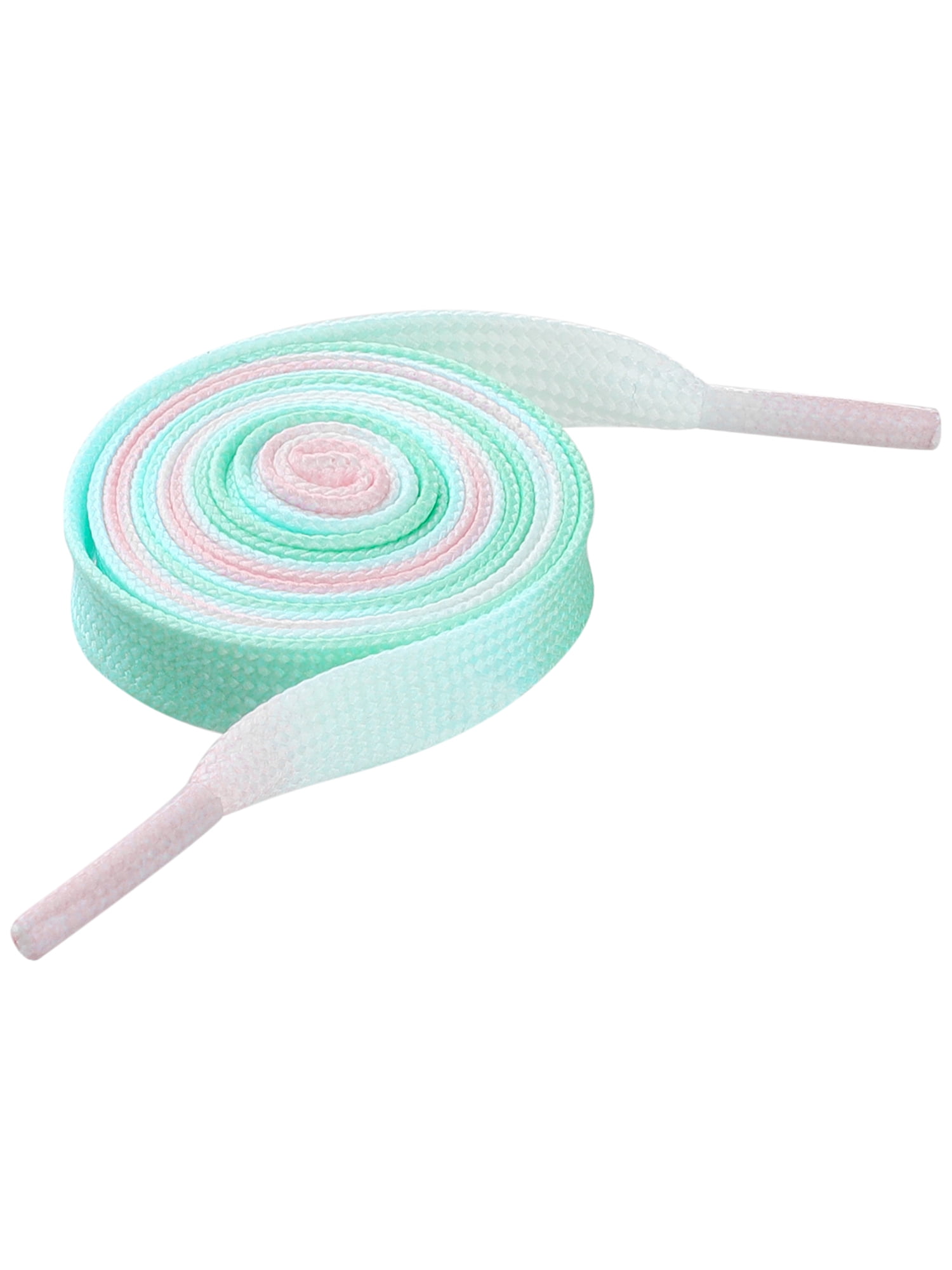 INSPIRE CHIC Flat Gradient Colored Shoelaces Tie Dye Design Sneakers ...