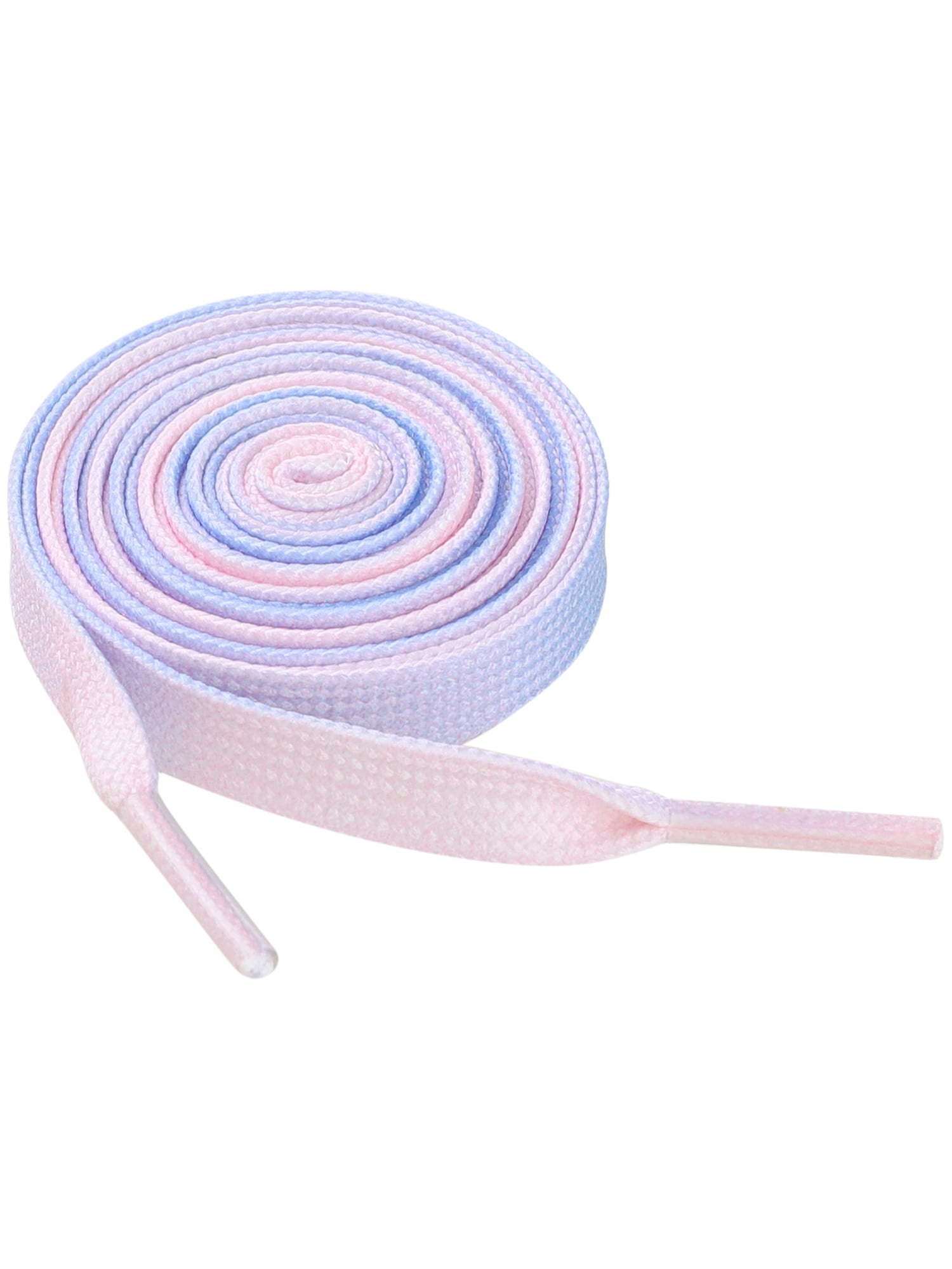 INSPIRE CHIC Flat Gradient Colored Shoelaces Cool Tie Dye Design ...
