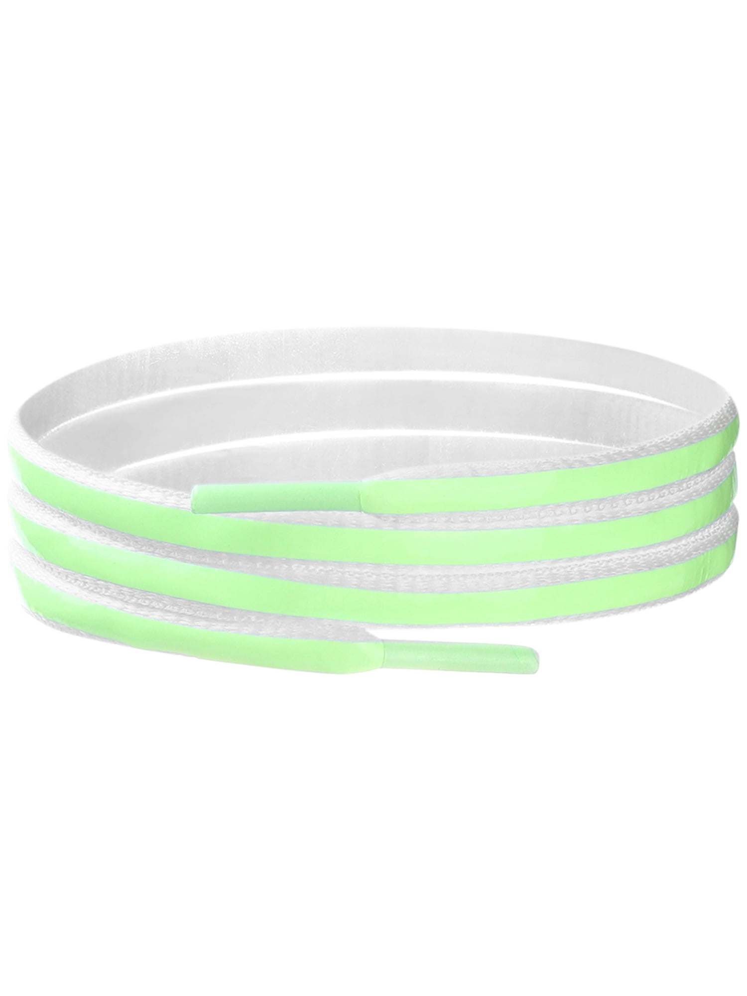 INSPIRE CHIC Nightglow Shoelaces Flashing Semi-Circular Flat Colorful ...