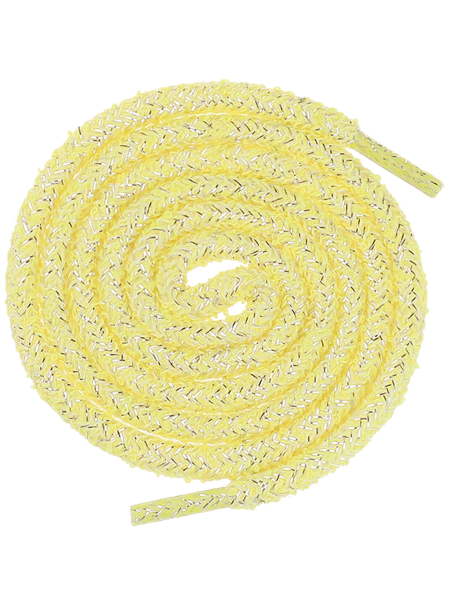 INSPIRE CHIC Round Colorful Fashion Shoelaces for Sneakers Gold Wire ...