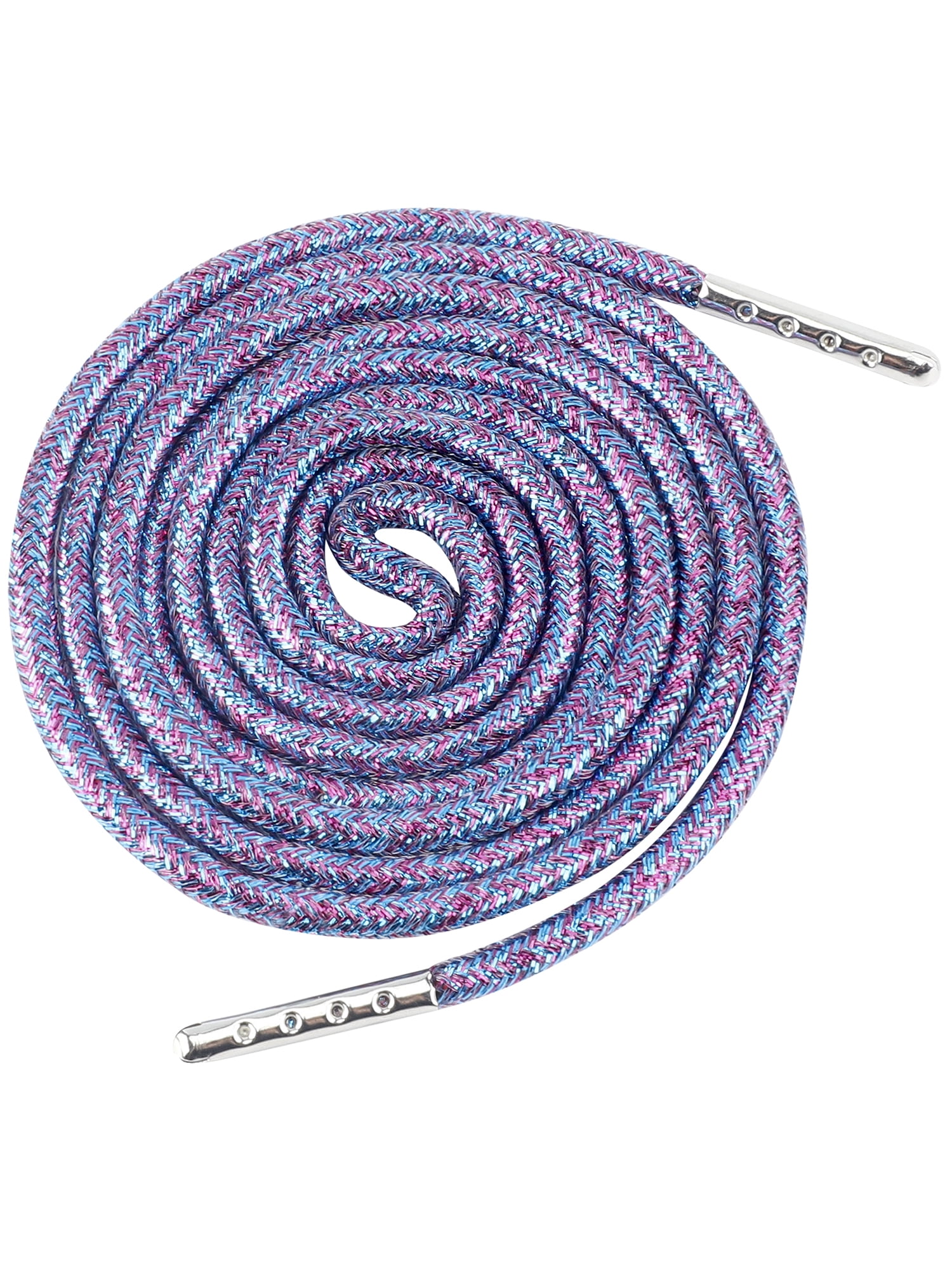 INSPIRE CHIC Round Metallic Glitter Shoelaces Colorful Fashion Shoe ...