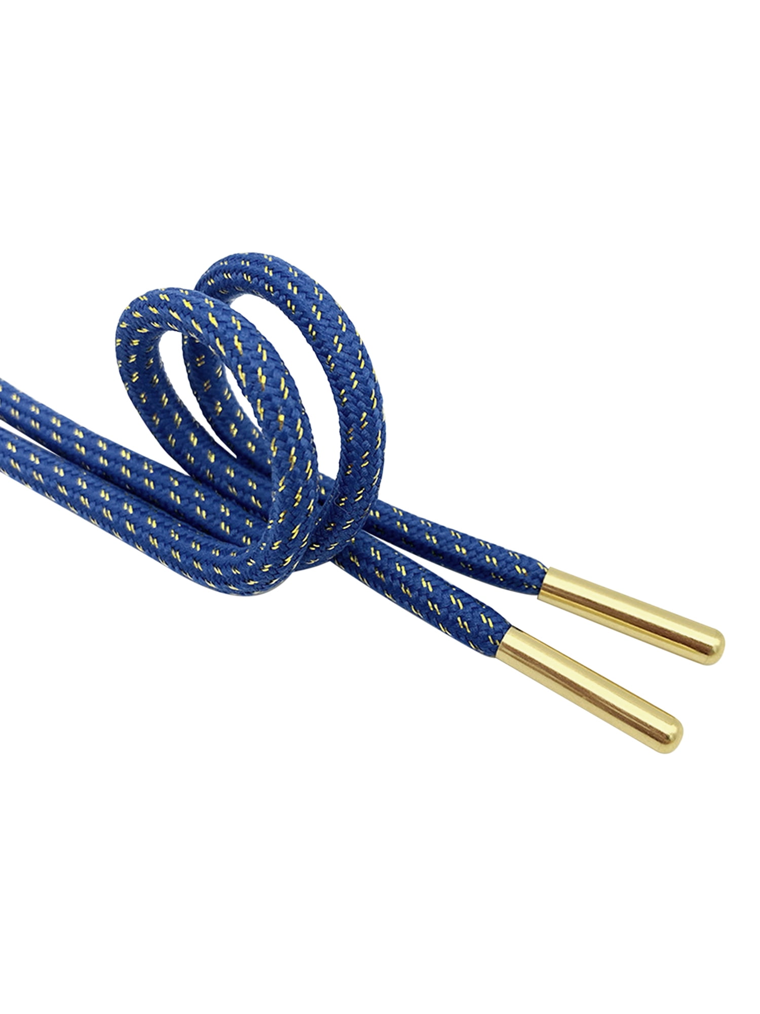 INSPIRE CHIC Round Metallic Shoelaces with Metal Tips for Athletic ...