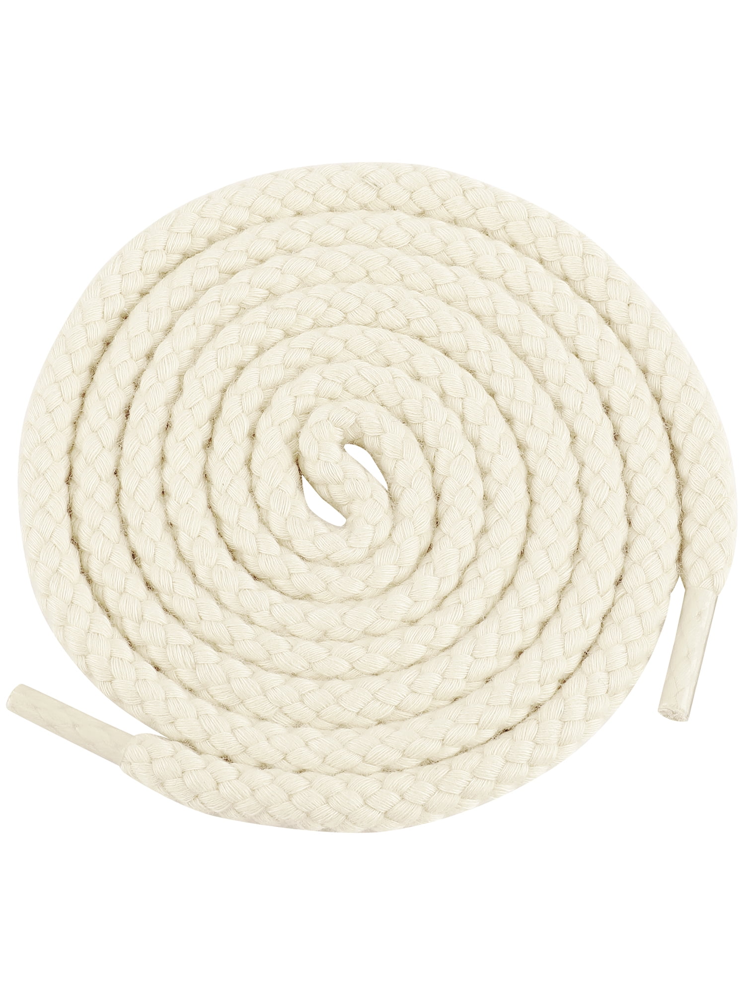 INSPIRE CHIC Round Rope Shoelaces Thick Cotton Solid Shoe Laces for ...