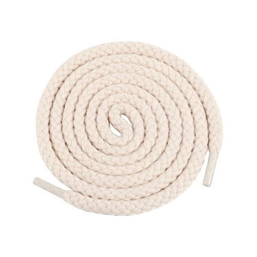 NOGIS Cotton Rope Shoelaces, 10mm Thick, 140cm Length for Shoes, Boot ...