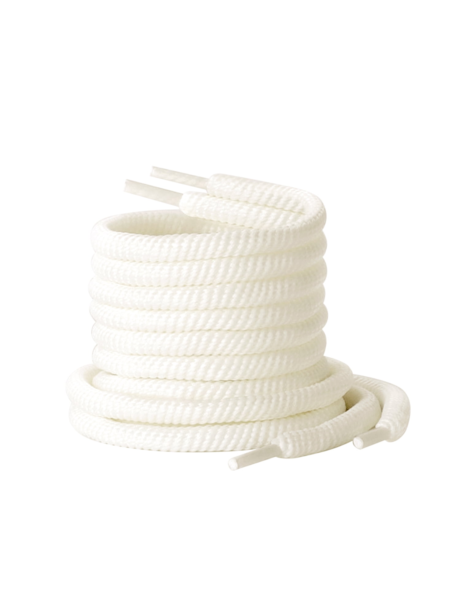 Elerevyo Round Shoelaces Solid Color Shoe Laces Strings for Sneakers 0 ...