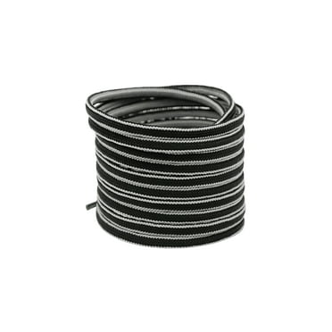 [2-Pair Pack] Pangaea Oval Shoelaces Half Round 1/4 INCH Shoe Laces ...