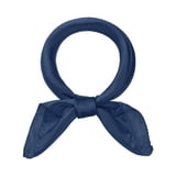 INSPIRE CHIC Women's Solid Satin Scarves 20" Small Square Neck Scarf ...