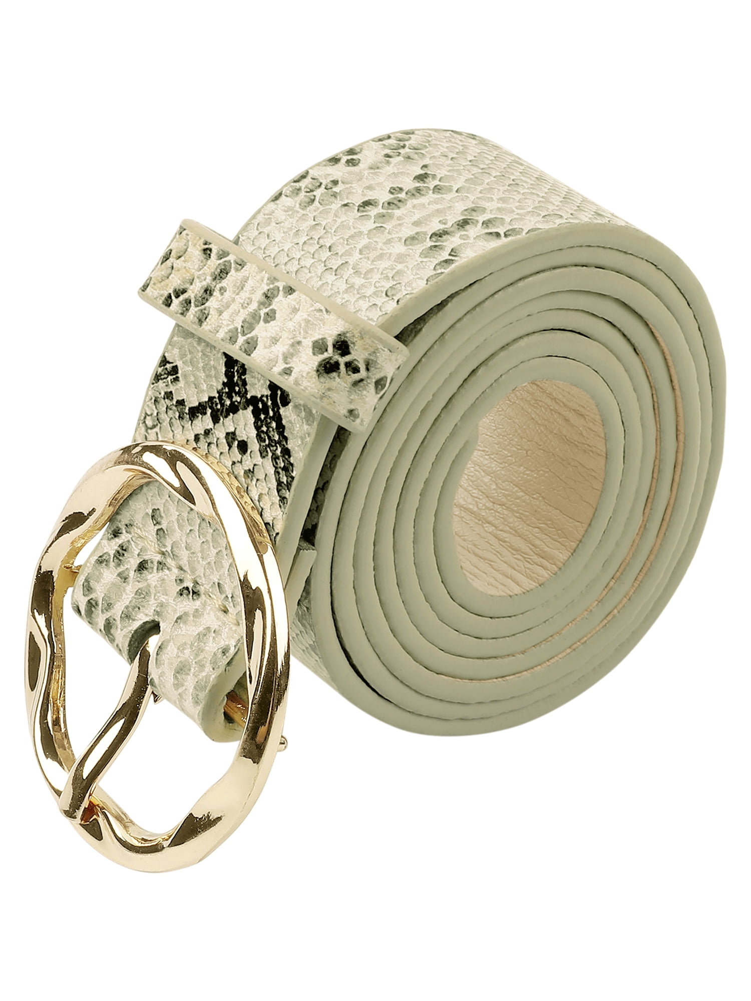 INSPIRE CHIC Women's Animals Waist Belts, Leopard Cow Snake Faux ...