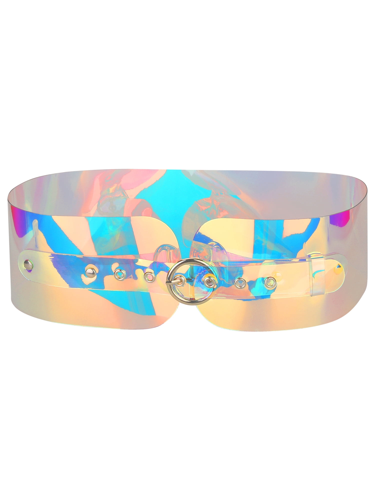 INSPIRE CHIC Women's Clear Waist Belts for Dresses Wide Transparent ...