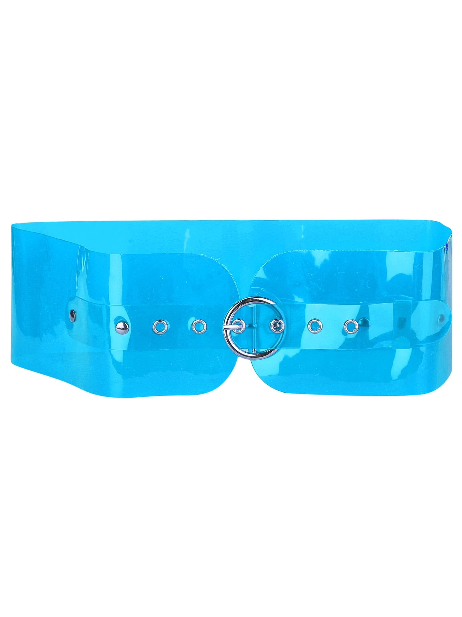 INSPIRE CHIC Women's Clear Waist Belts for Dresses Wide Transparent ...