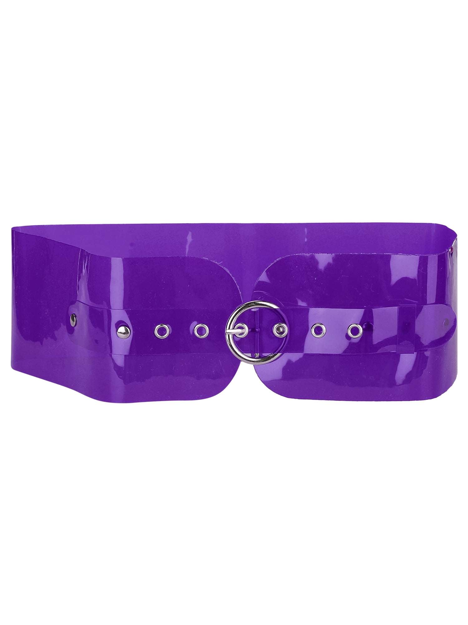 INSPIRE CHIC Women's Clear Waist Belts for Dresses Wide Transparent ...