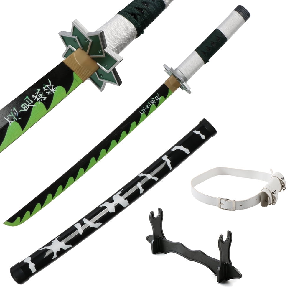 Elervino 31" Demon Slayer Sword Shinazugawa Sanemi - Walmart.com