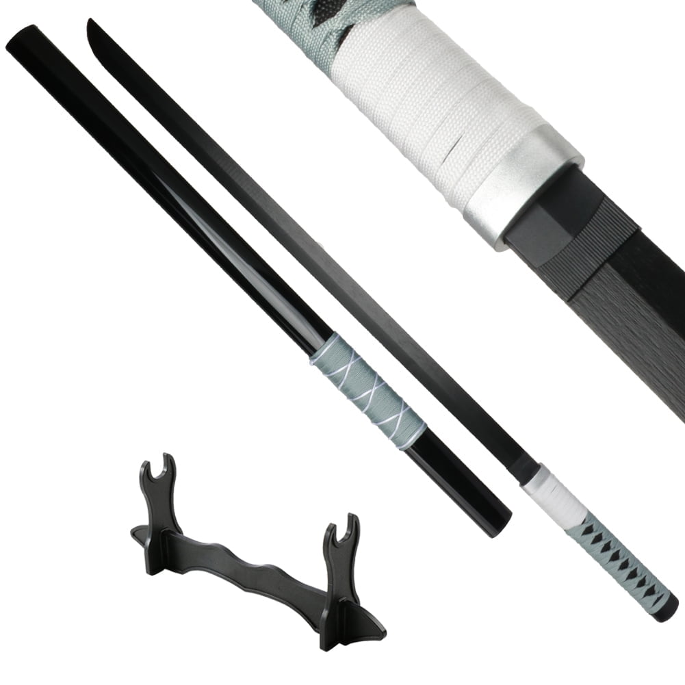 Elervino 41 inches Bamboo Wooden Sword Hatake Kakashi Grey - Walmart.com