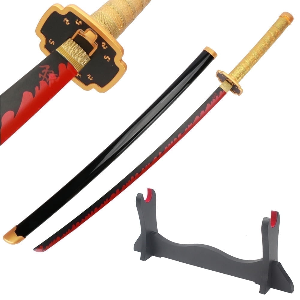 Elervino 41 inches Sword with Black Wooden Display - Walmart.com