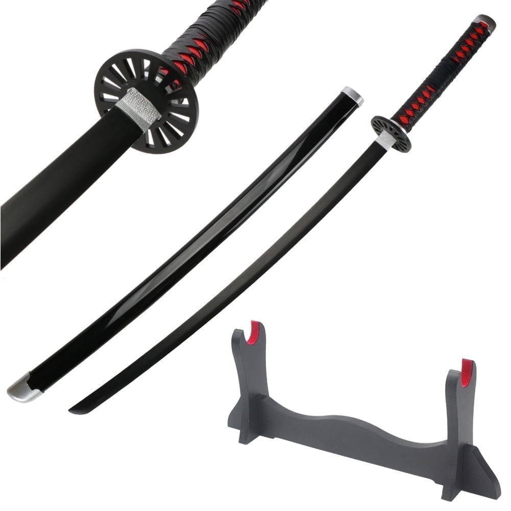 Elervino 41 inches Sword with Wooden Stand Display - Walmart.com