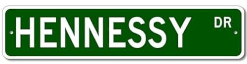 Eletina Retro Metal tin Sign Hennessy ATT1Drive Custom Street Hennessy ...