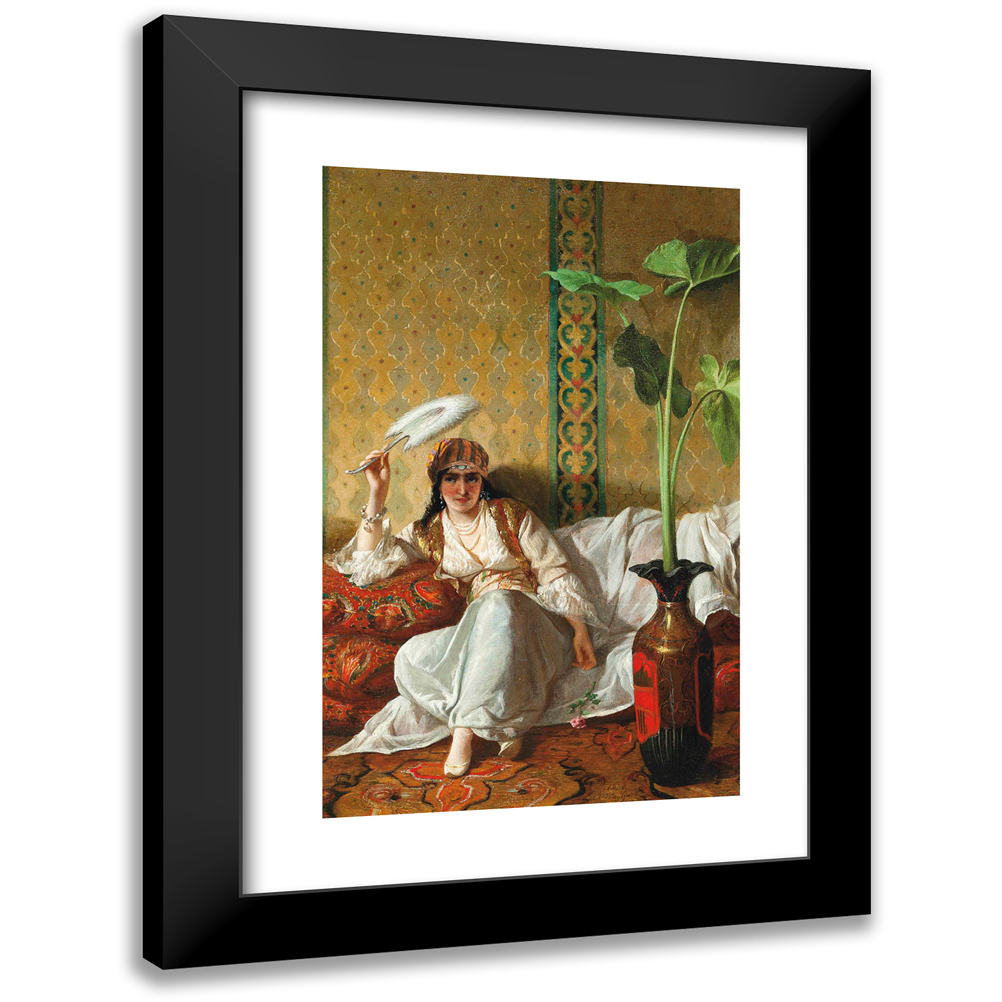 Eleuterio Pagliano 11x14 Black Modern Framed Museum Art Print Titled ...