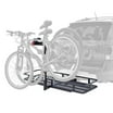 Tow Tuff 62 Inch Steel Cargo Carrier and Bike Rack, Hitch Car Vehicle Bicycle Mount Hauler, Fits ...
