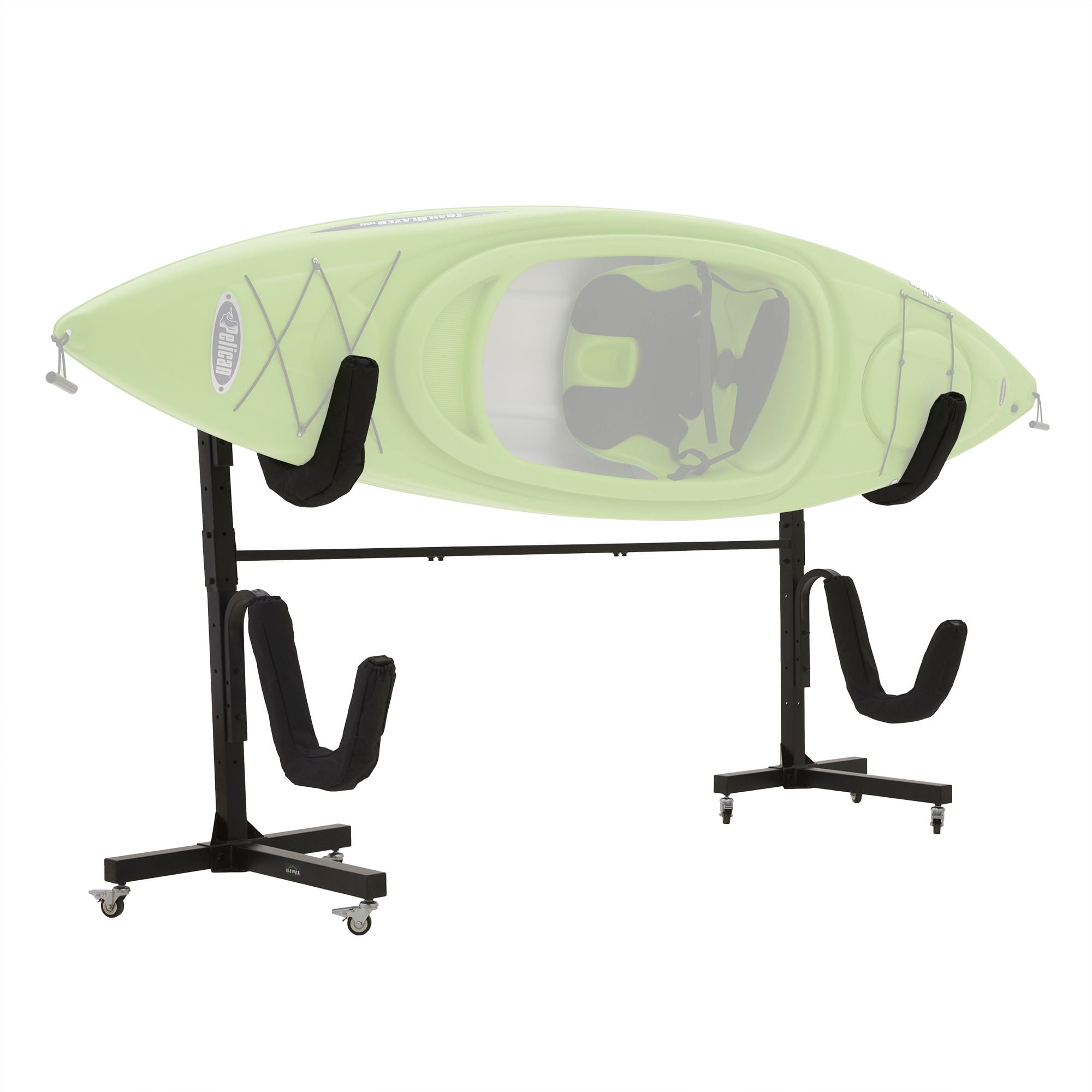 Elevate Outdoor Freestanding Storage Rack for Two Kayaks, SUPs, or ...
