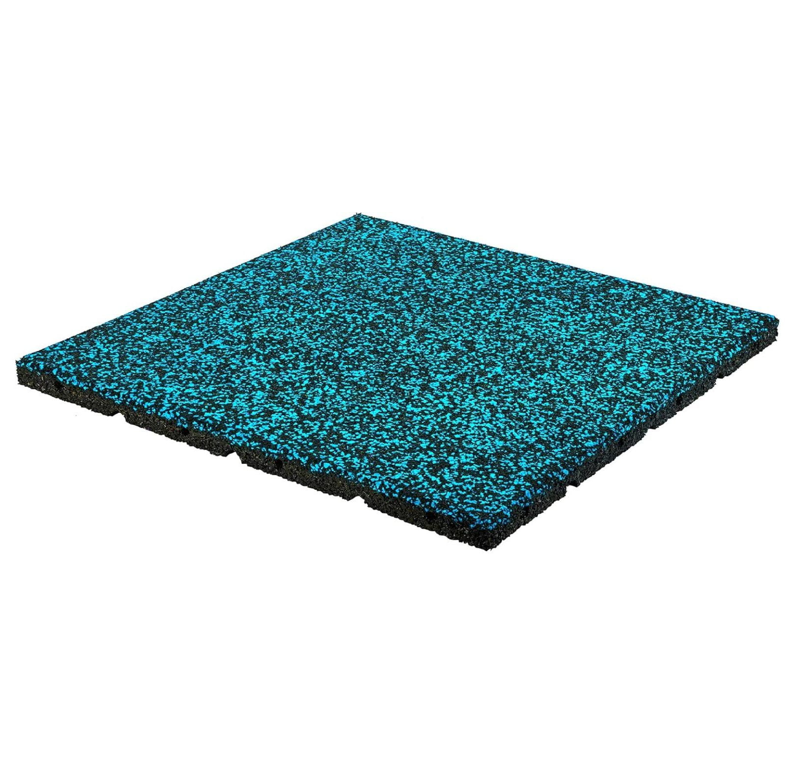 Elevate Rubber Playground Tiles - 1" High Density Interlocking Shock ...
