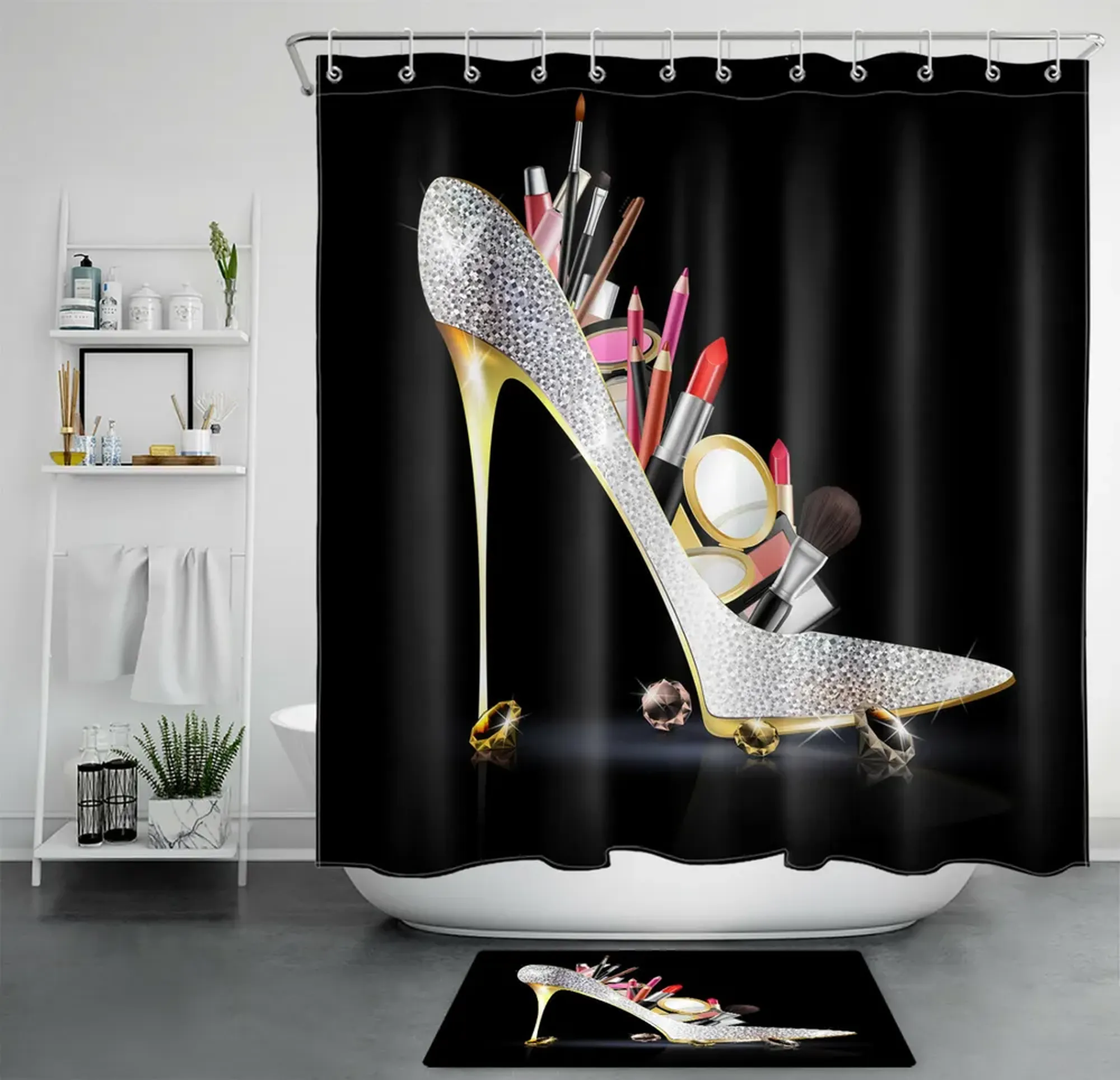 Elevate Your Bathroom Aesthetic With The Luxurious Silver Reflections