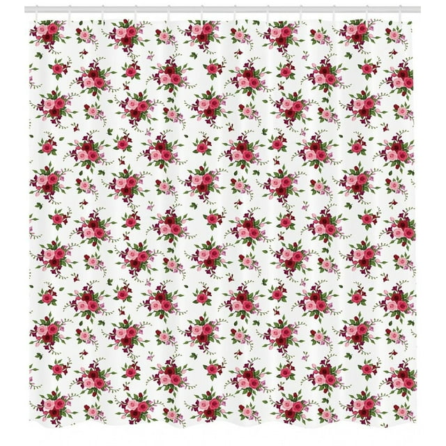 Elevate Your Bathroom With A Stylish Floral Shower Curtain Set