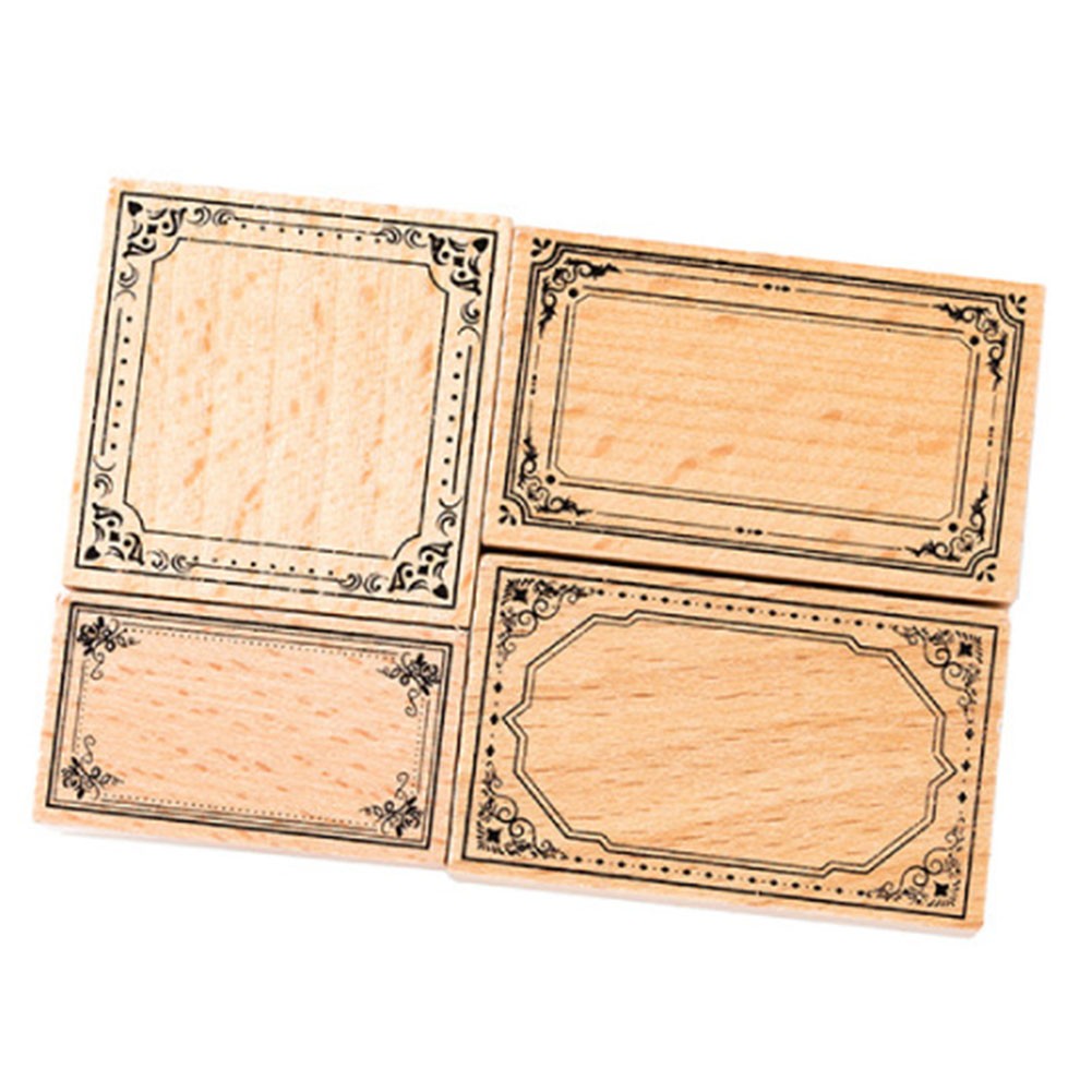 Elevate Your Cards with Wood Rubber Stamps Retain Natural Texture ...